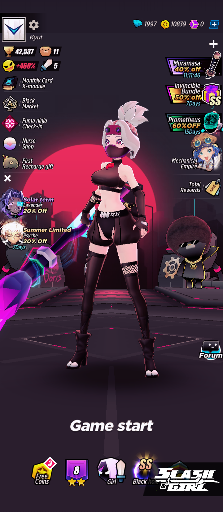 Slash & Girl - NPC lewat's Posts - TapTap