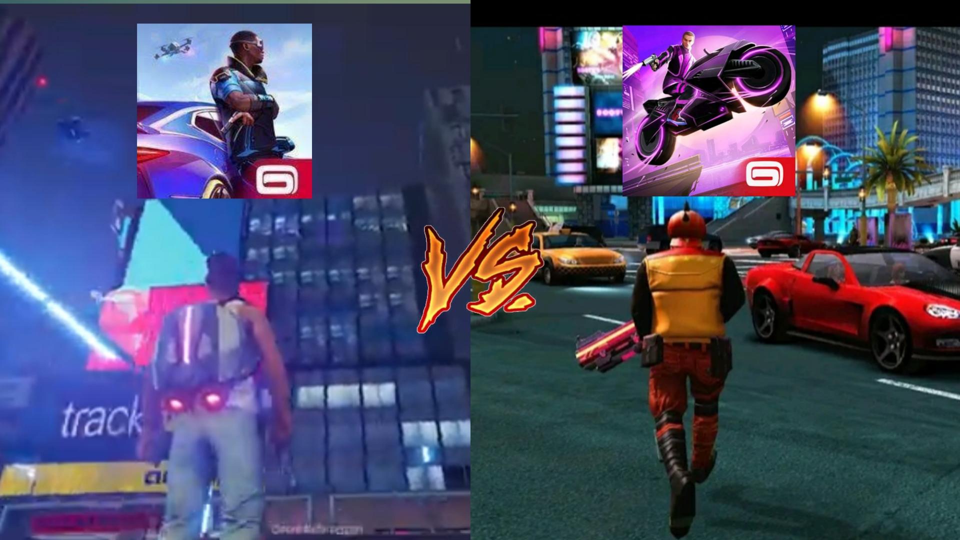 GANSTER NEW YORK VS GANGSTER VEGAS GAMEPLAY COMPARISON - Gangstar New ...