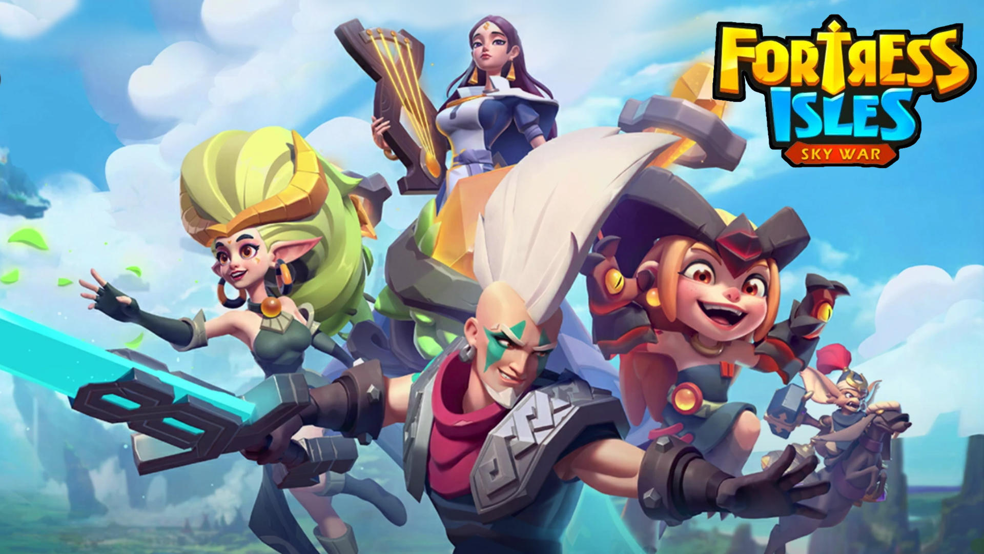 《Fortress Isles: Sky War》Trailer - Fortress Isles: Sky War - TapTap