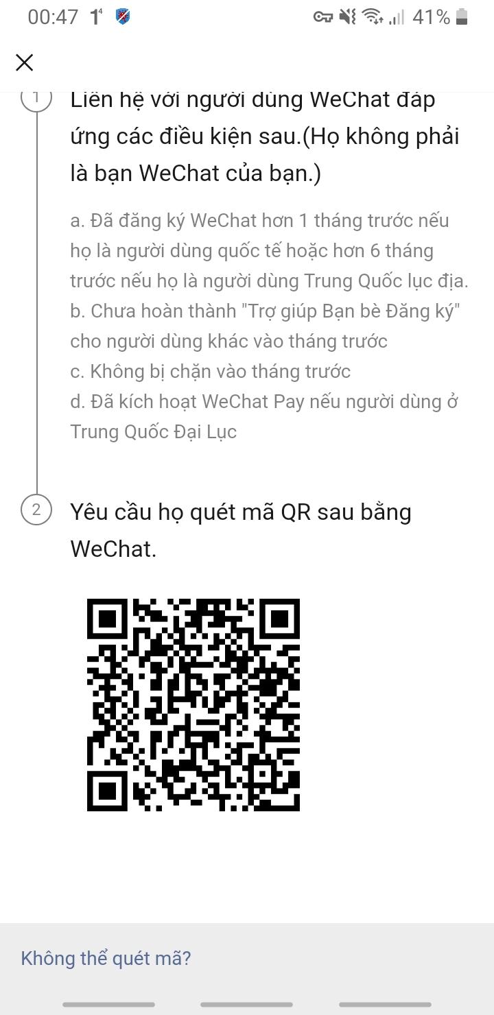 someone help me scan wechat QR please