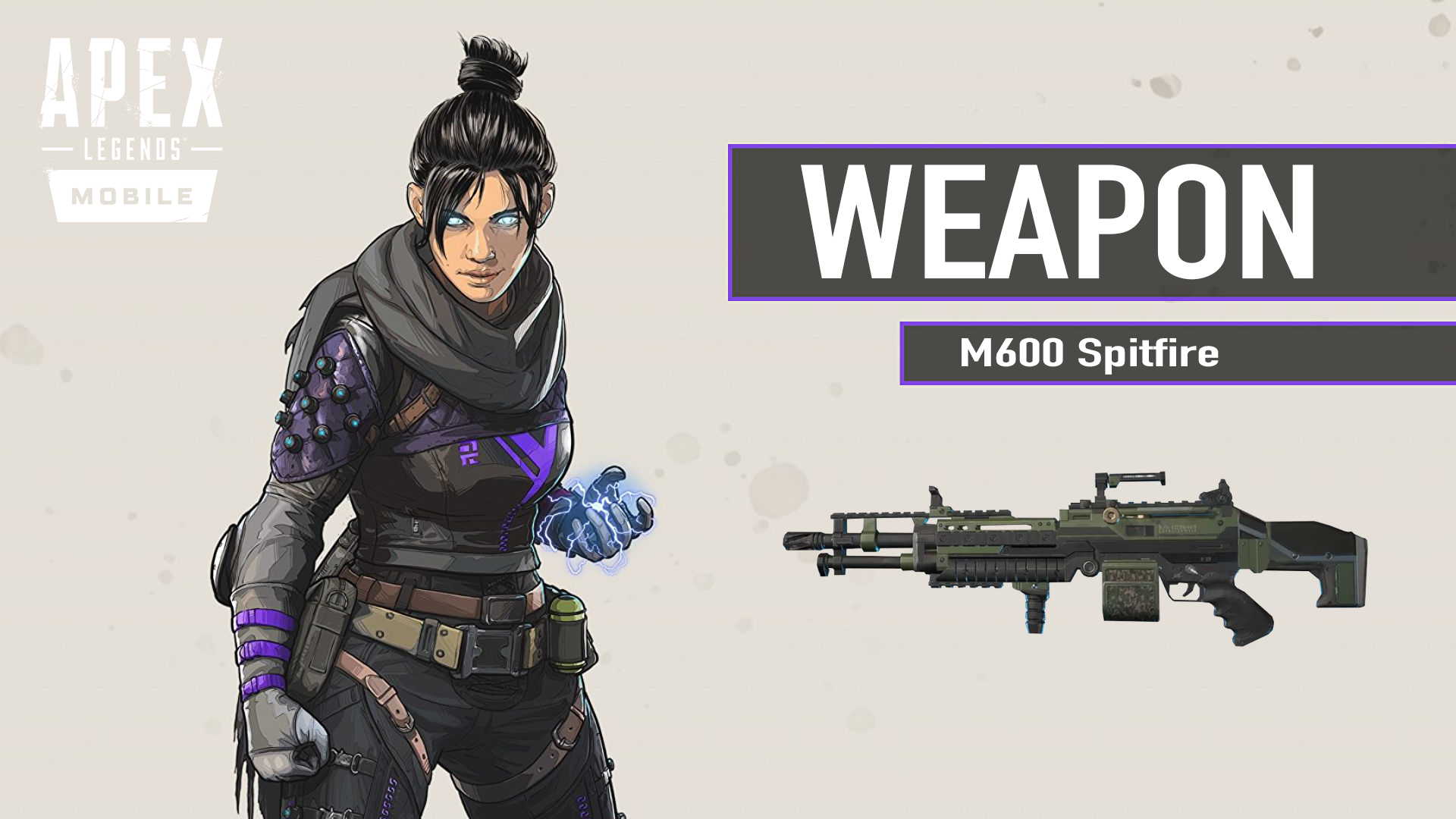 Apex Legends Mobile Light Machine Gun丨M600 Spitfire - Apex Legends ...