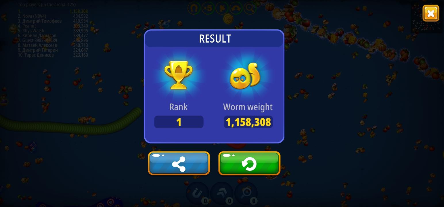 I make this score - Worms Zone .io - Hungry Snake - TapTap