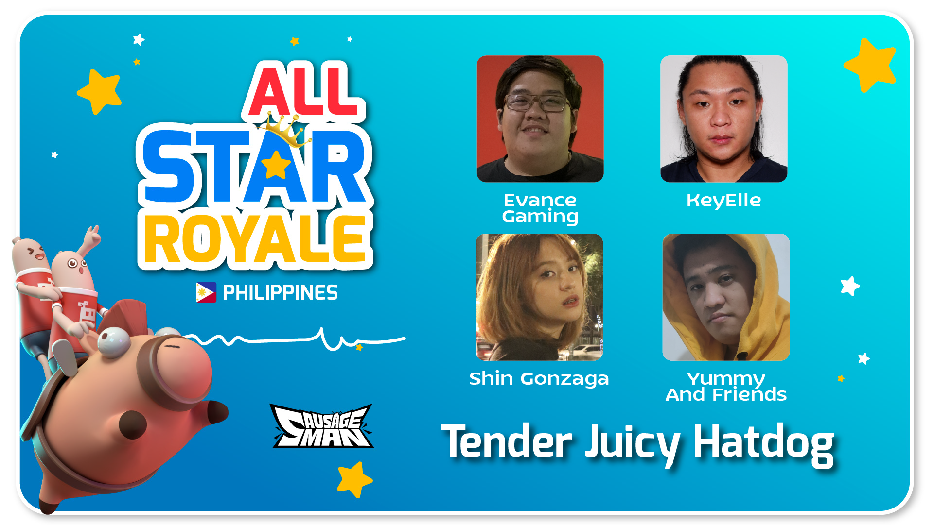 All Star Royale Team Lineups Part 1 - Sausage Man - TapTap