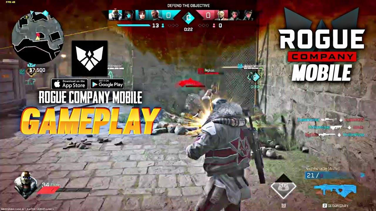 My First Gameplay Of Rogue Company ! Rogue Company Mobile Coming Soon ...