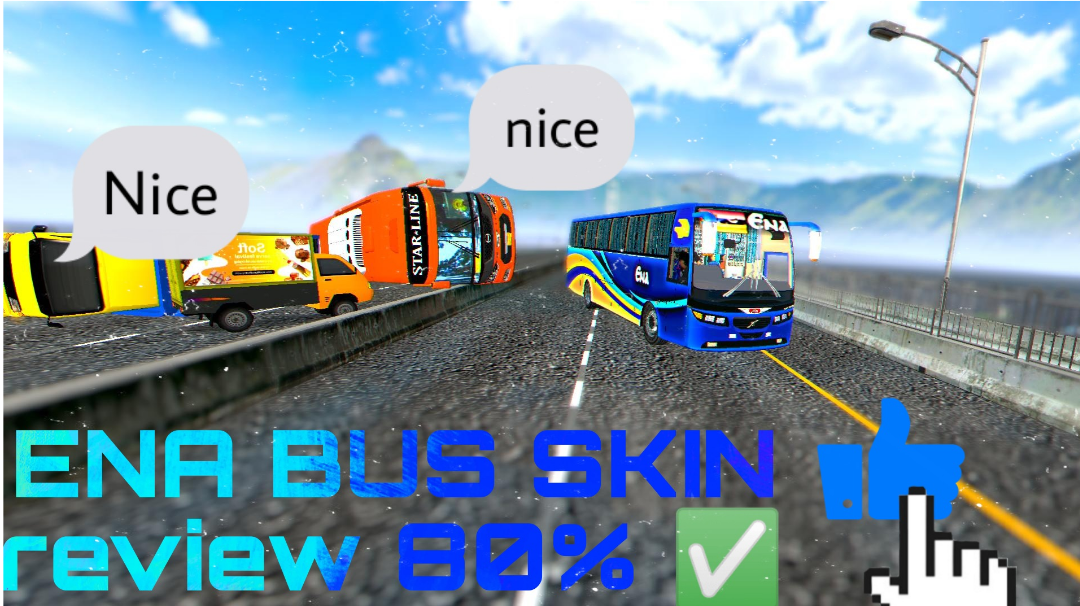 ENA BUS SKIN REVIEW 80% complete - Bus Simulator Indonesia - TapTap