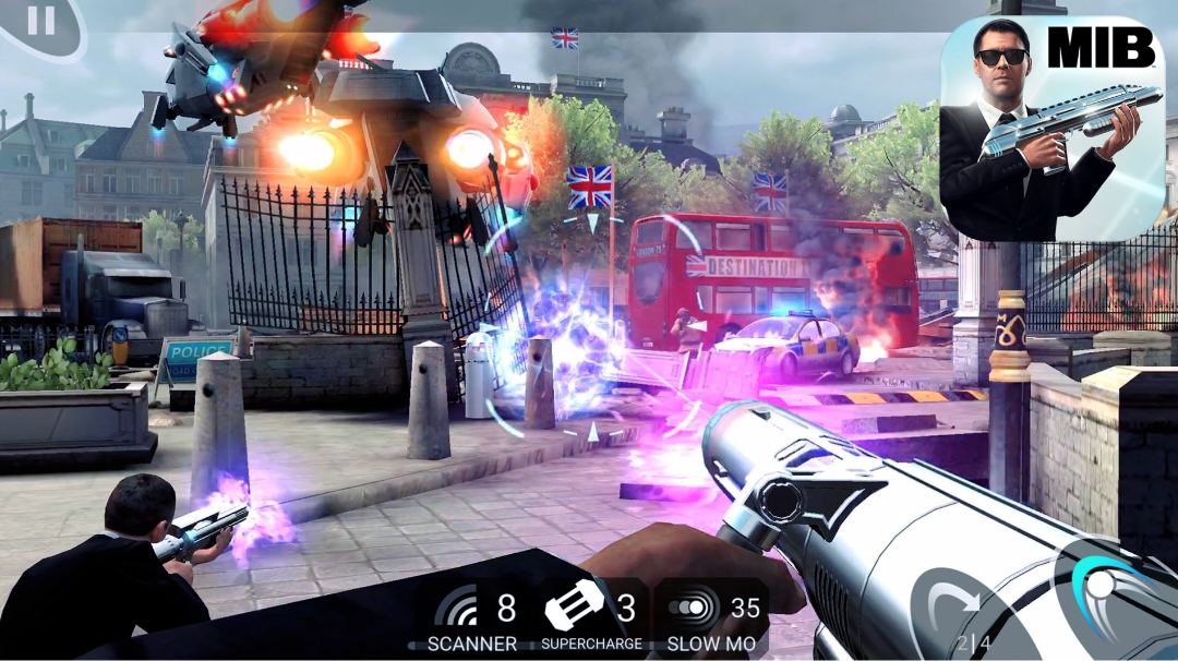 MIB: Galaxy Defenders Walkthrough Gameplay 😎😎 - Men In Black: Galaxy ...