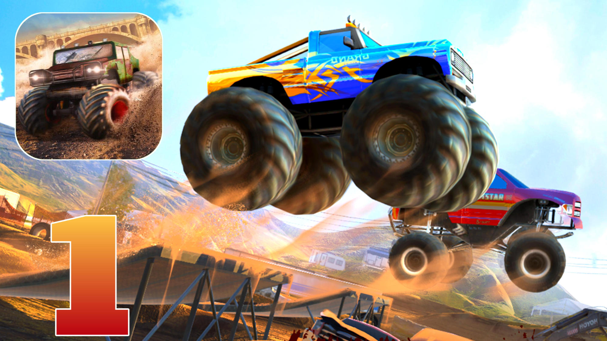 Racing Xtreme 2 : Monster Truck - Gameplay Walkthrough | Part 1 (Android, iOS) - Racing Xtreme 2 ...
