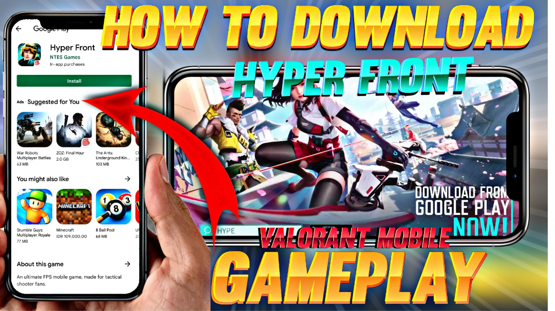 How to Download Hyper Front ? Valorant Mobile Clone Hyper Front is Back - VALORANT Mobile ...