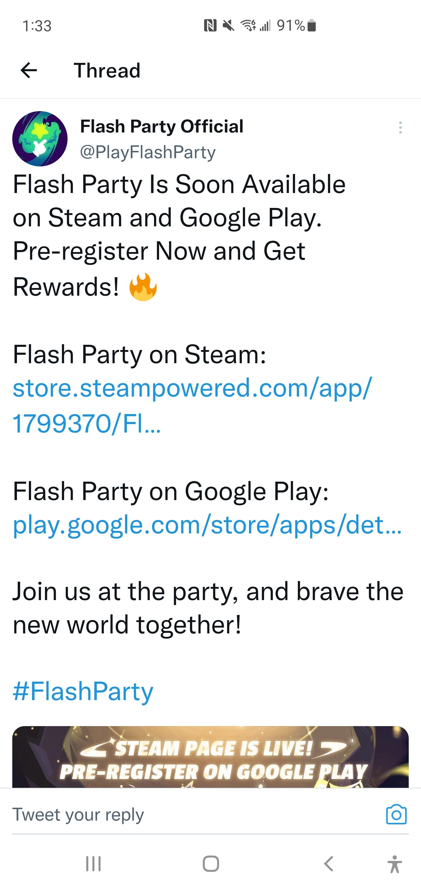 GPlay & Steam, NA Population incoming. (finally) - Flash Party - TapTap