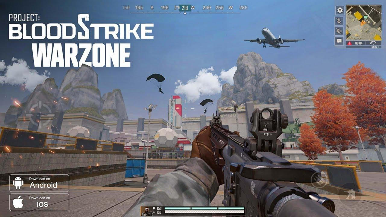 NEW DYNAMIC WEATHER In WARZONE MOBILE CLONE! (Project BloodStrike ...