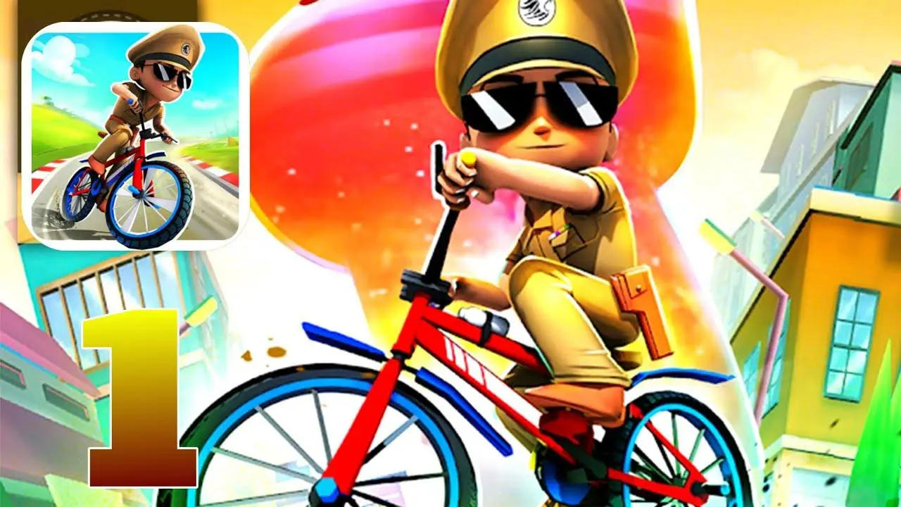 Little Singham Cycle Race - Gameplay Walkthrough | Part 1 (Android, iOS ...