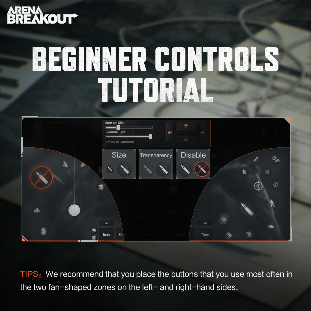 Beginner's Guide to Controls (Graphics) - Arena Breakout: Realistic FPS ...