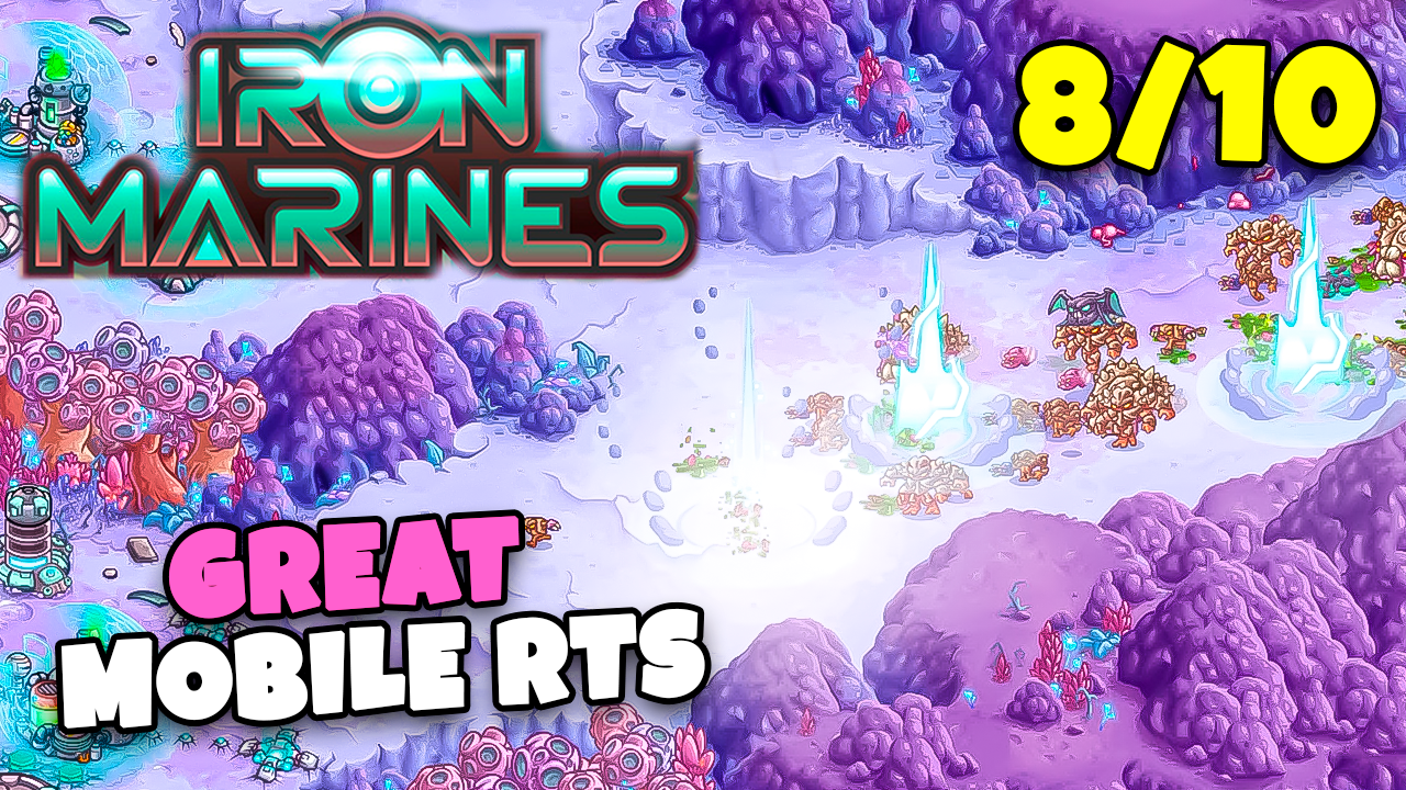 MOBILE STARCRAFT? - IRON MARINES // QUICK REVIEW - Iron Marines Offline ...
