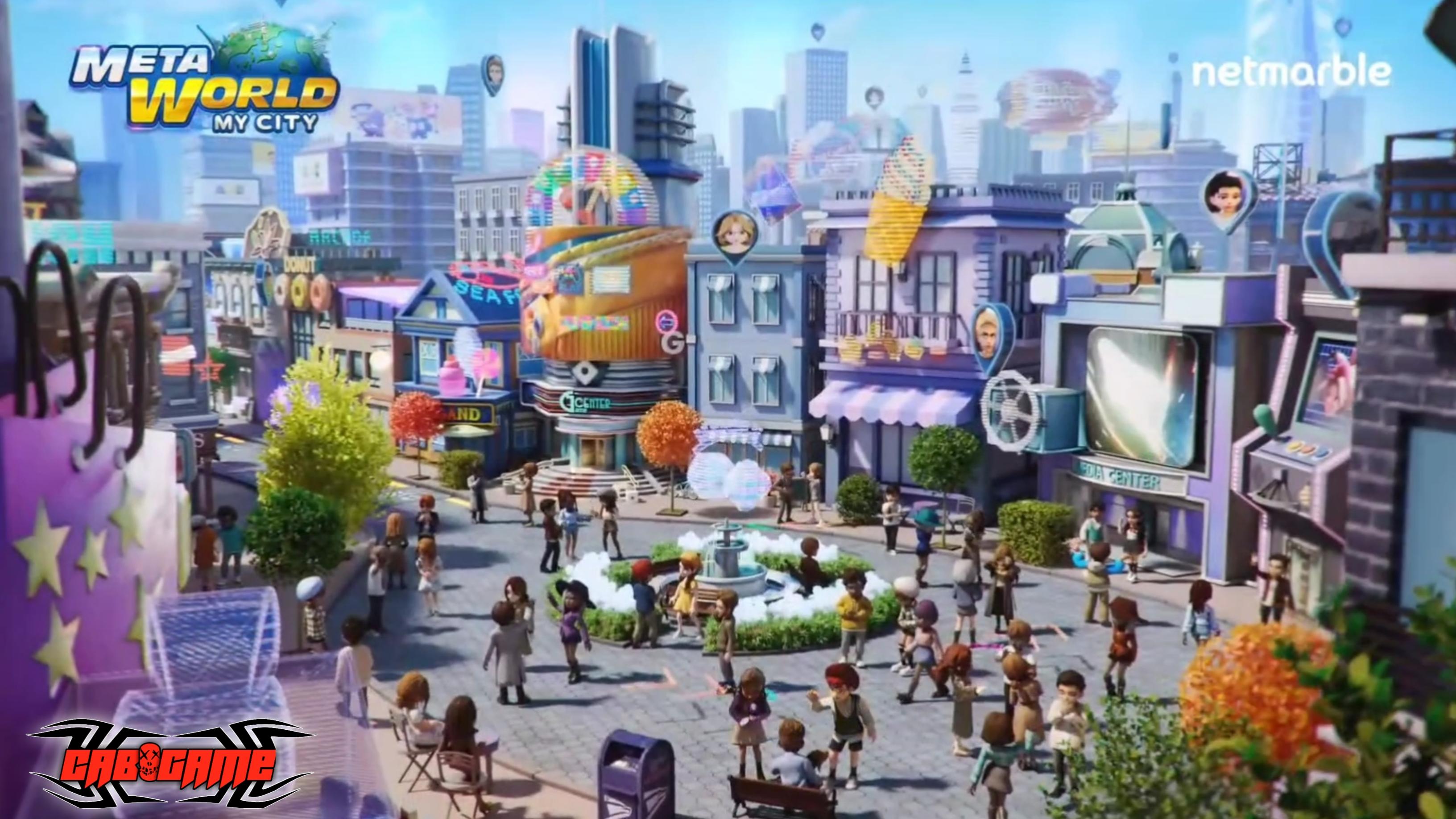 Meta World: My City Gameplay (Netmarble) Android Ios - Meta World: My ...