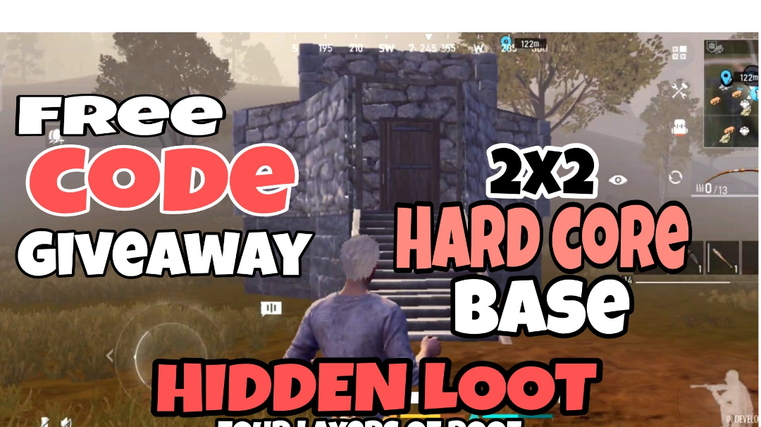 RUST Base 2x2 HARDCORE BASE double wall 4 layers of roof Project EVO ...