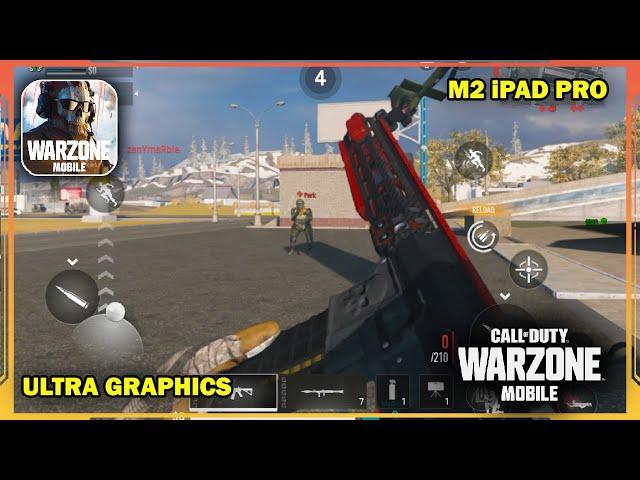 Warzone Mobile M2 iPad Pro Gameplay | 4K 60 FPS ULTRA GRAPHICS - Call ...