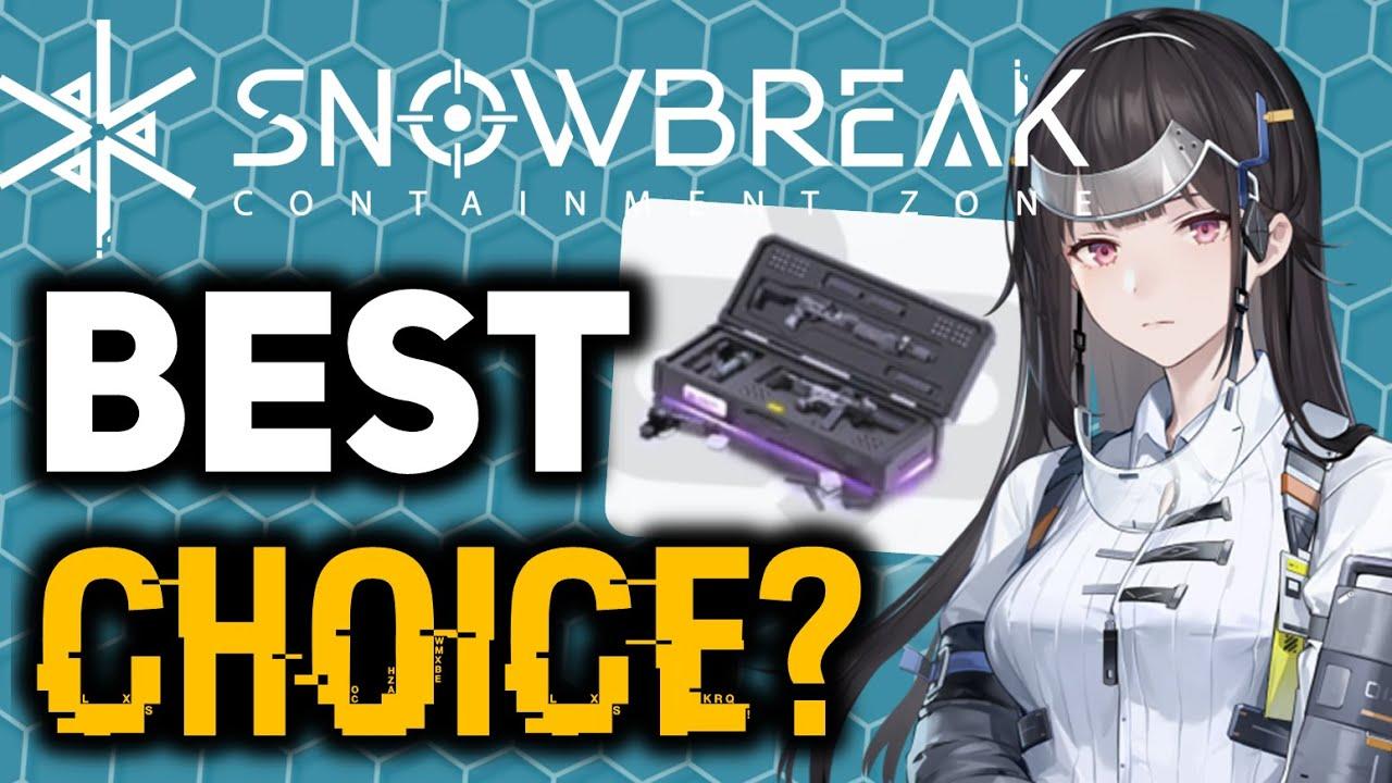 THIS WEAPON SELECTOR IS UNIQUE! DON'T PICK WRONG! | Snowbreak ...