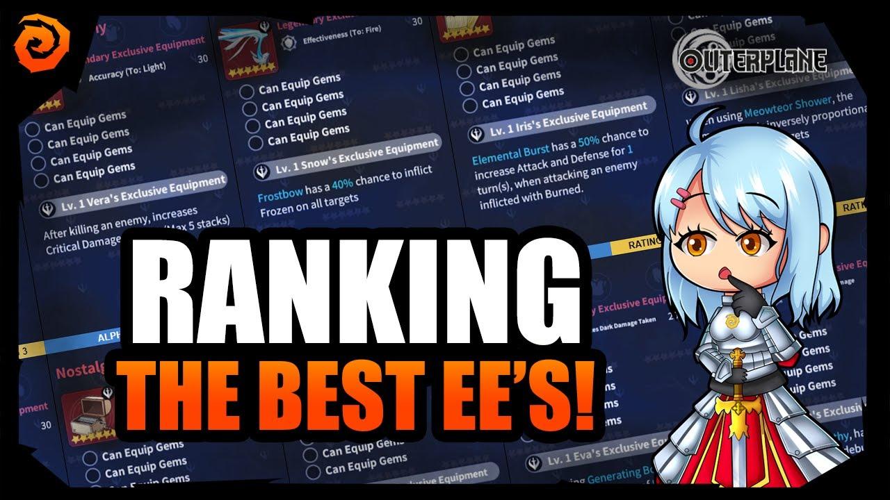 Outerplane | Best Exclusive Equipment In Game? - OUTERPLANE - Strategy ...
