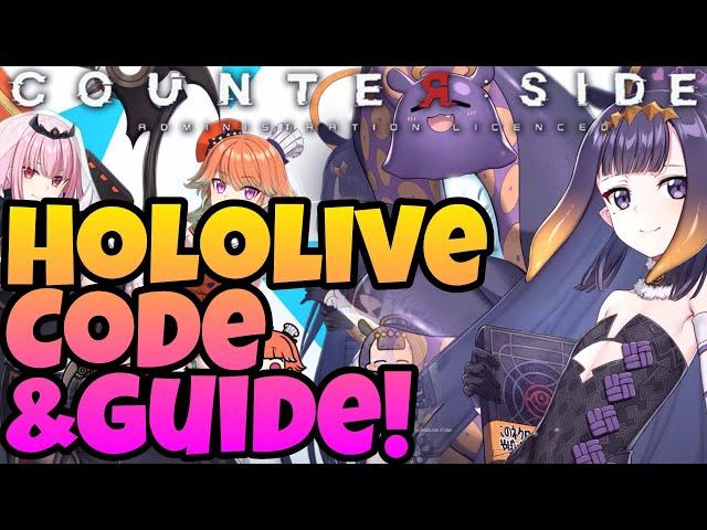 CounterSide Global - HoloLive Collab Guide & 6 Codes! - CounterSide - TapTap