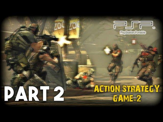 PSP ACTION STRATEGY GAME 2 Walkthrough Gameplay Part 2 • PPSSPP ...