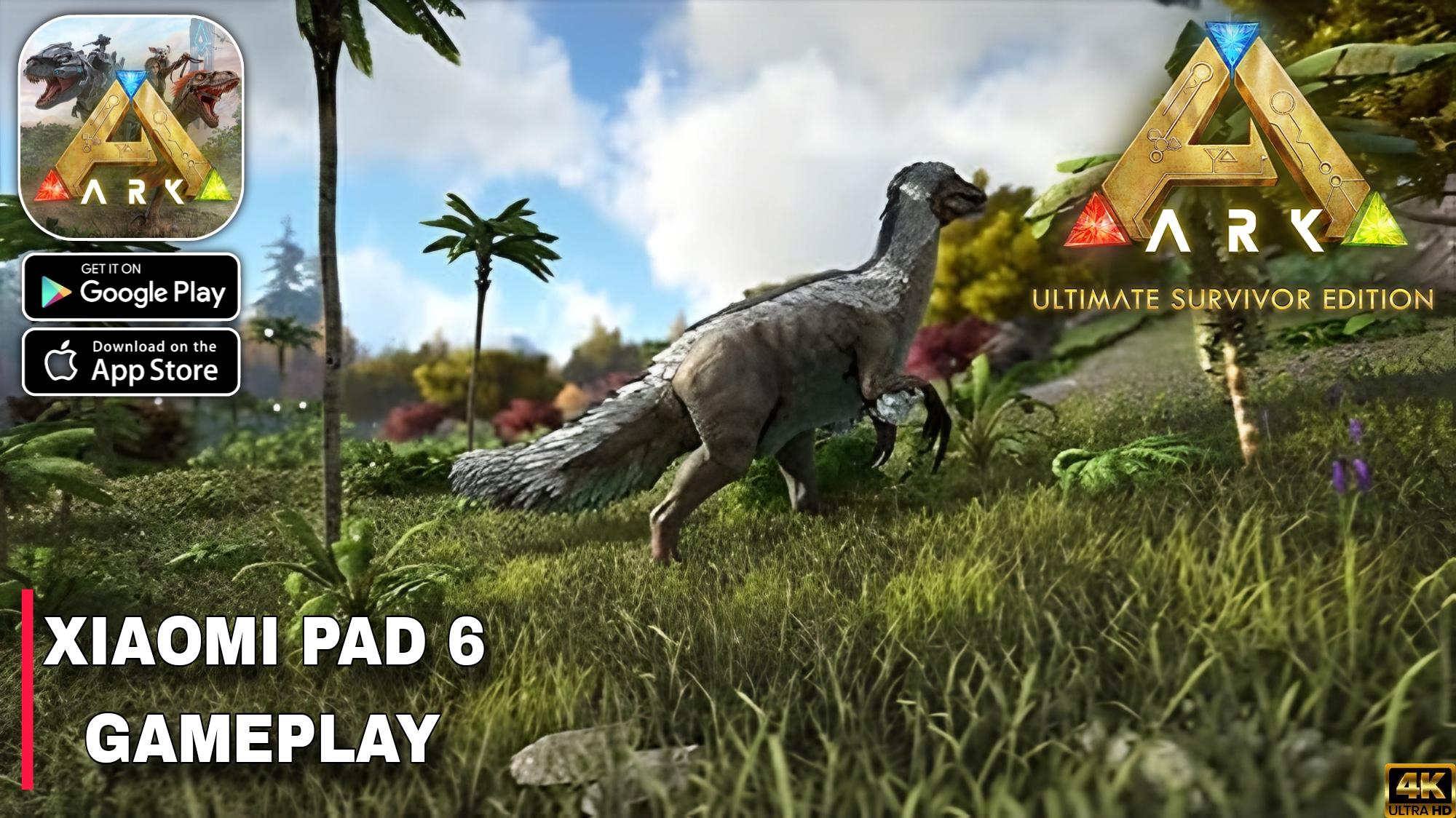 ARK: Ultimate Mobile Edition (Snapdragon 870) Max Graphics Gameplay ...