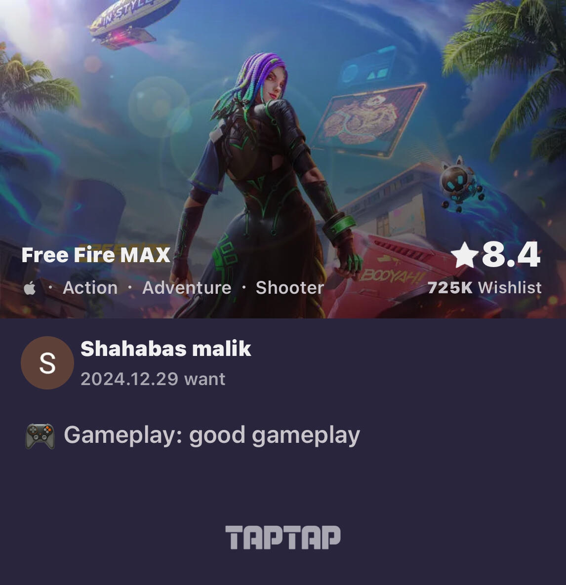 Free Fire MAX - Shahabas malik's Posts - TapTap