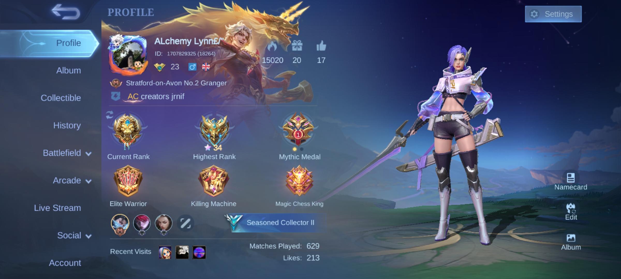 Mobile Legends: Bang Bang Beta - Zin Shin's Posts - TapTap