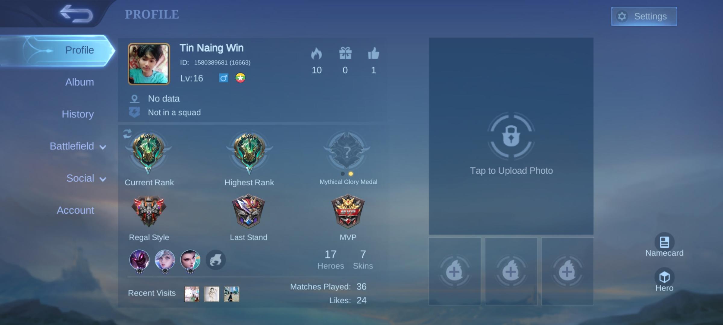 Tin Naing Win's Posts - TapTap