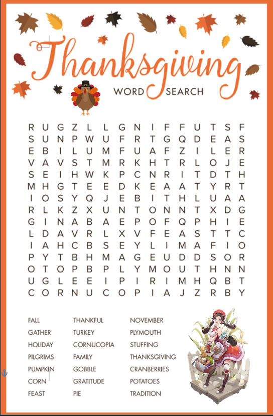 🎉🌟 Thanksgiving Word Search Event 🌟 - Tales of Terrarum - TapTap