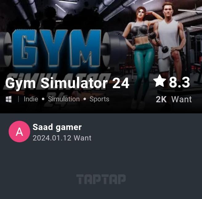 Gym Simulator 24 - Saad gamer's Posts - TapTap