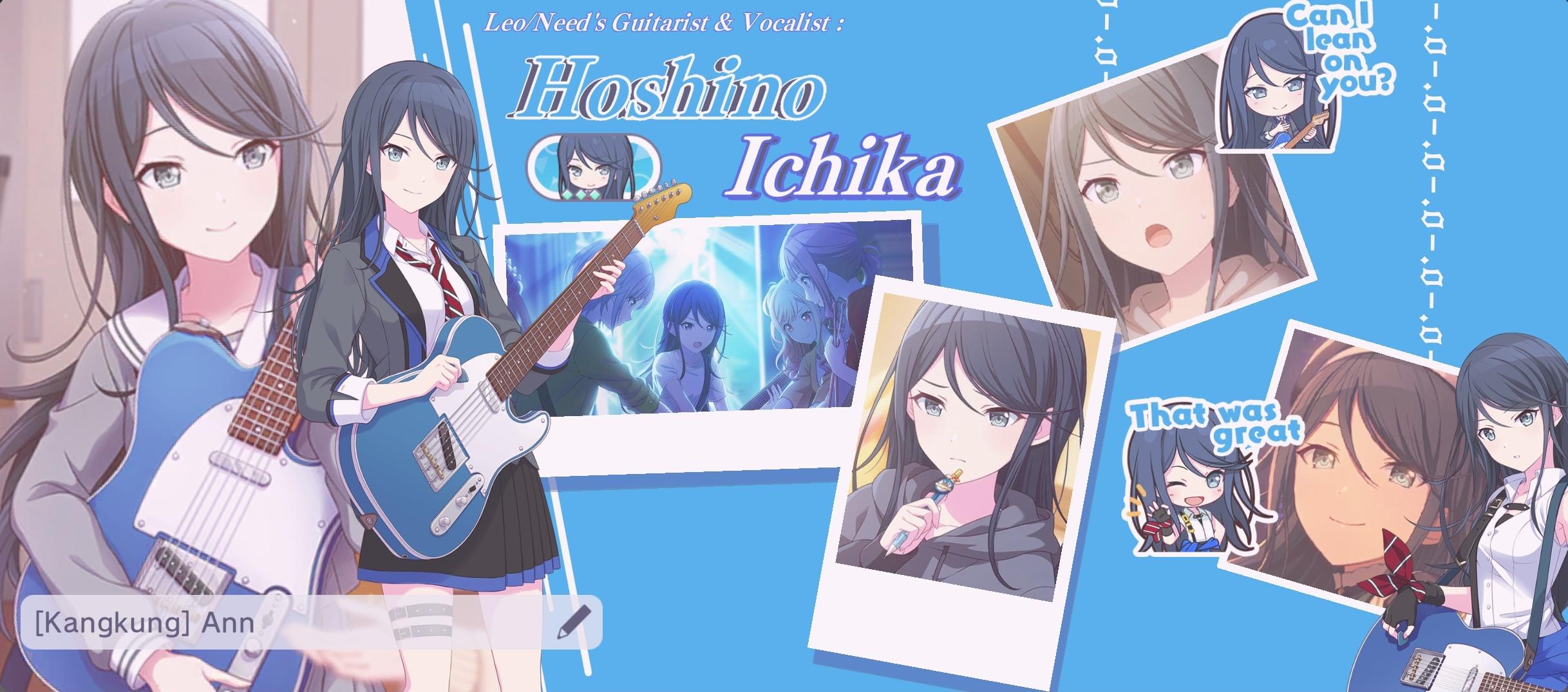 Making a custom profile for each Pjsk character! Day 1 : Hoshino Ichika - Project SEKAI COLORFUL ...