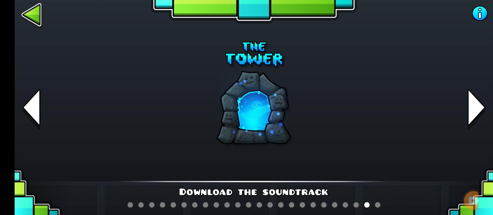 Speedruning The first level of the tower! - Geometry Dash - TapTap