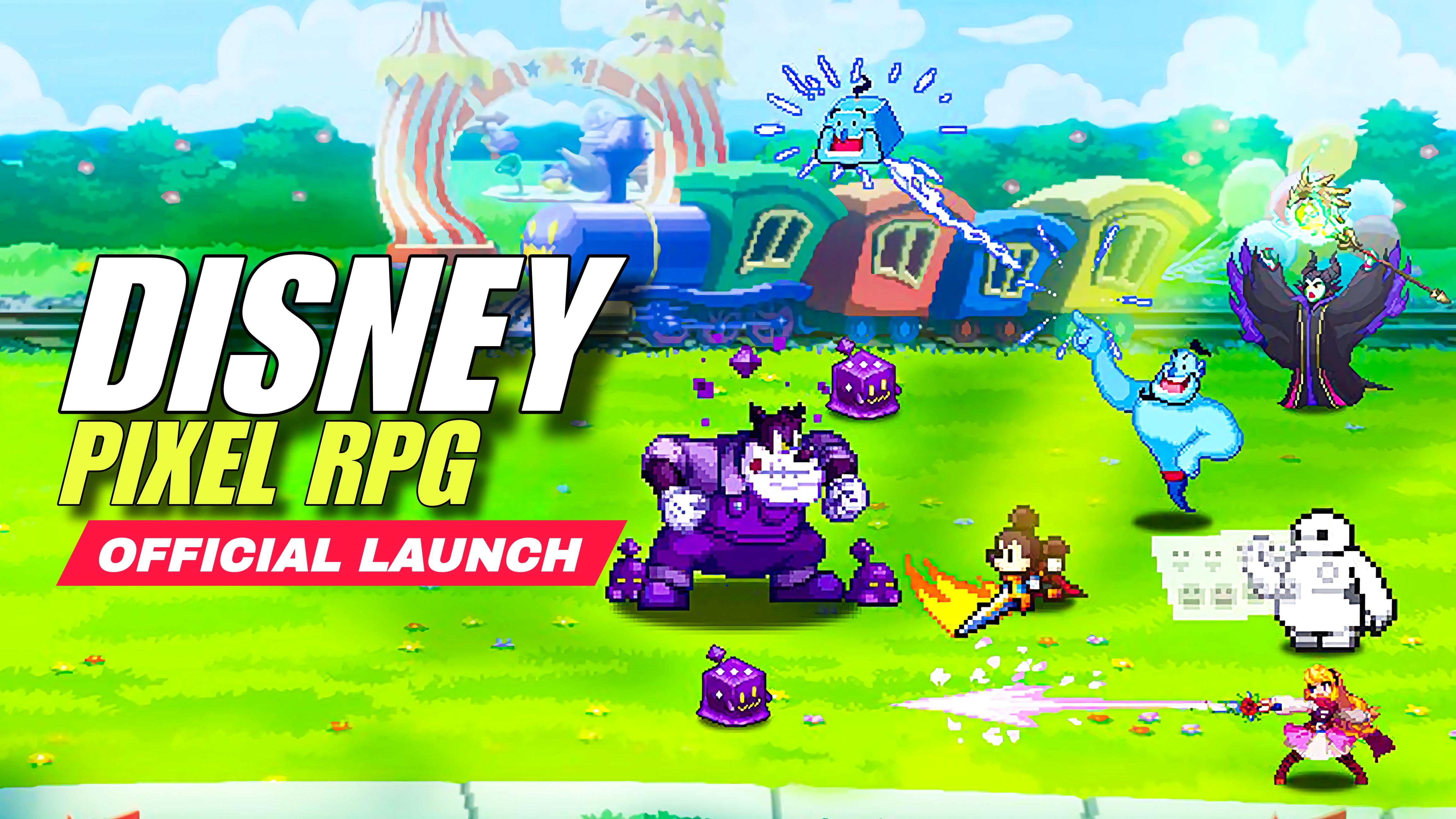 Disney Pixel RPG - Official Launch Gameplay (Android/iOS) - Disney ...