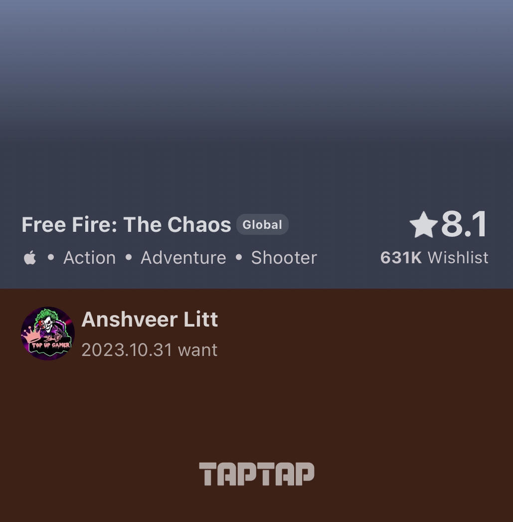 TapTap - Anshveer Litt's Posts - TapTap