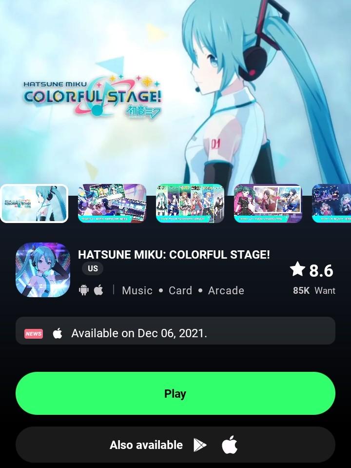 HATSUNE MIKU: COLORFUL STAGE! - 𝖨𝗌𝖺 ♱'s Posts - TapTap