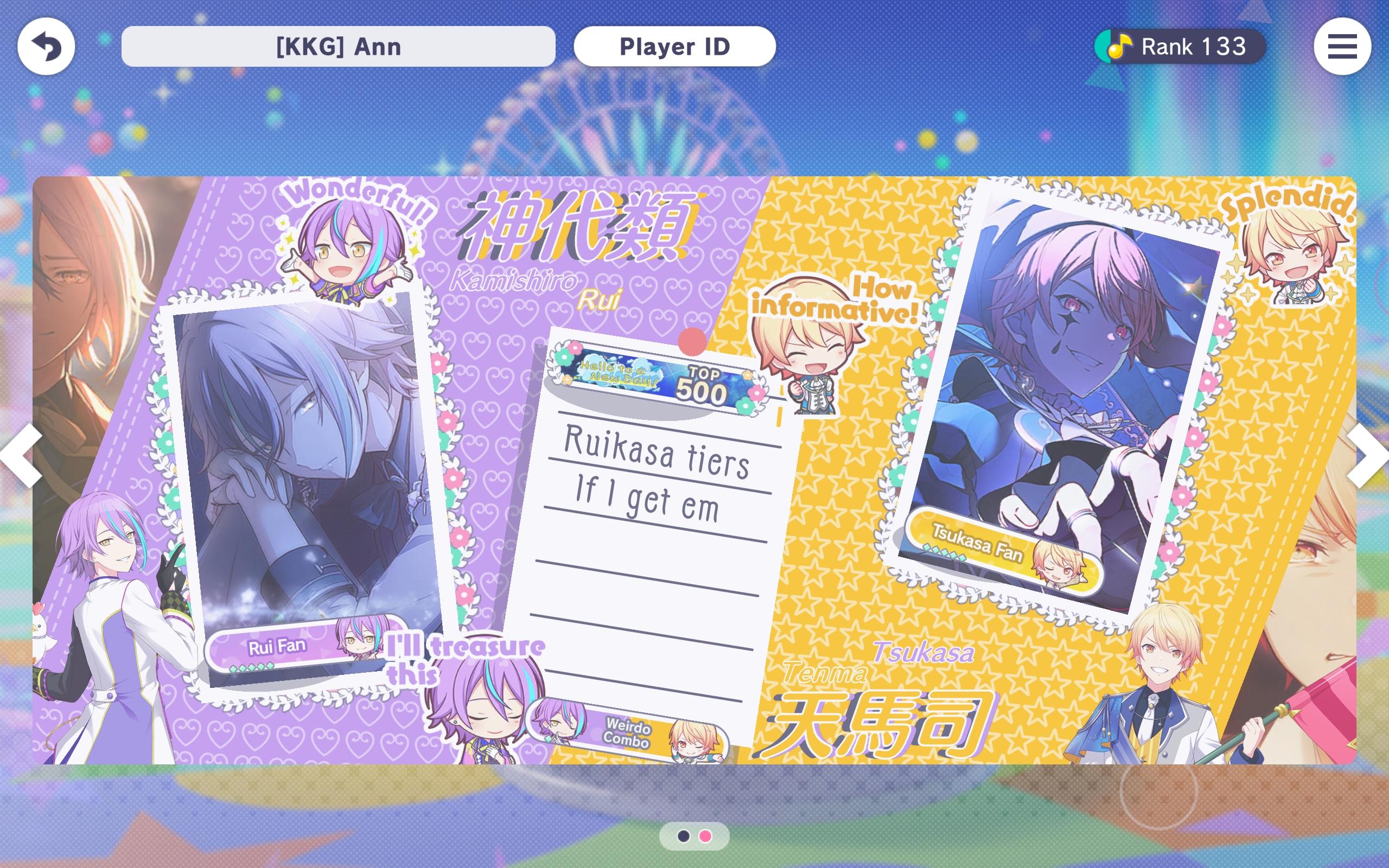 New ruikasa custom profile yay!! (took me 1hr+ or maybe 2 hrs 30 mins ...