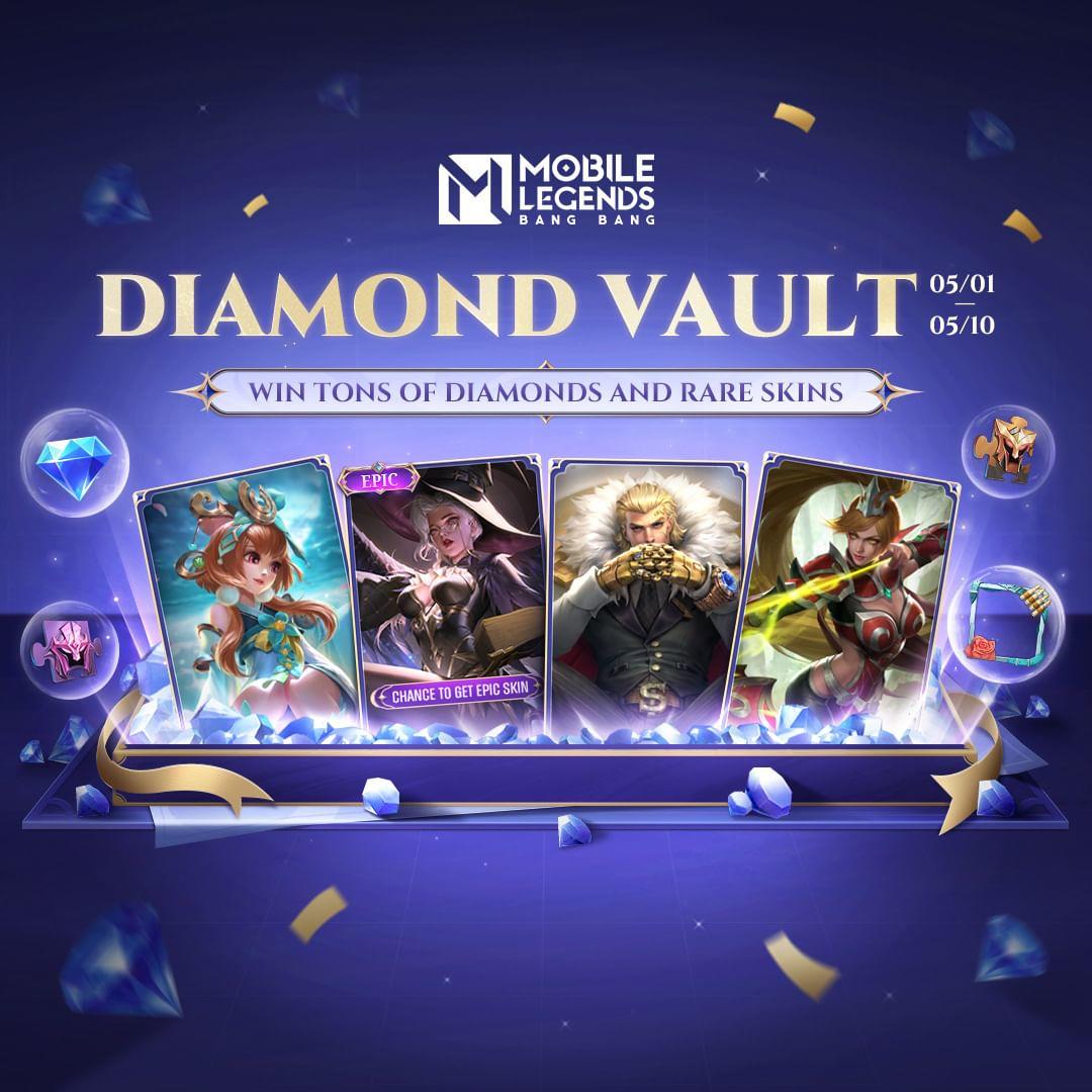 The Diamond Vault event is back again!From 05/01 to 05/10, participate in the Diamond Vault ...