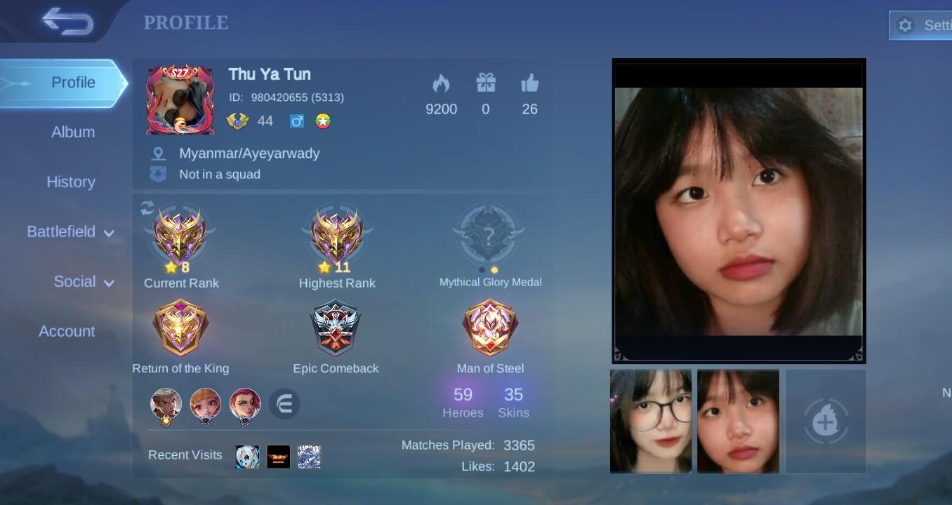 Mobile Legends: Bang Bang Beta - kyaw zin thant's Posts - TapTap