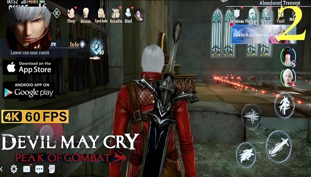Devil May Cry Peak Of Combat Walkthrough 4k GAMEPLAY#2(Android/IOS) - TapTap