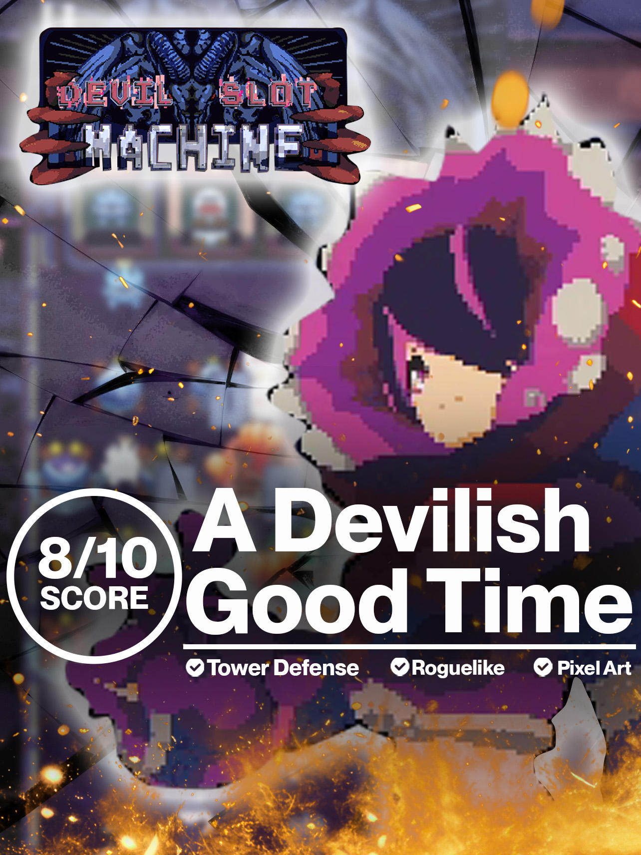 Devil Slot Machine [Demo] - A ENTERTAINING Roguelike Tower Defense ...