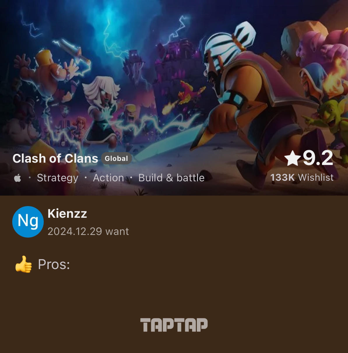 Clash of Clans - Kienzz's Posts - TapTap
