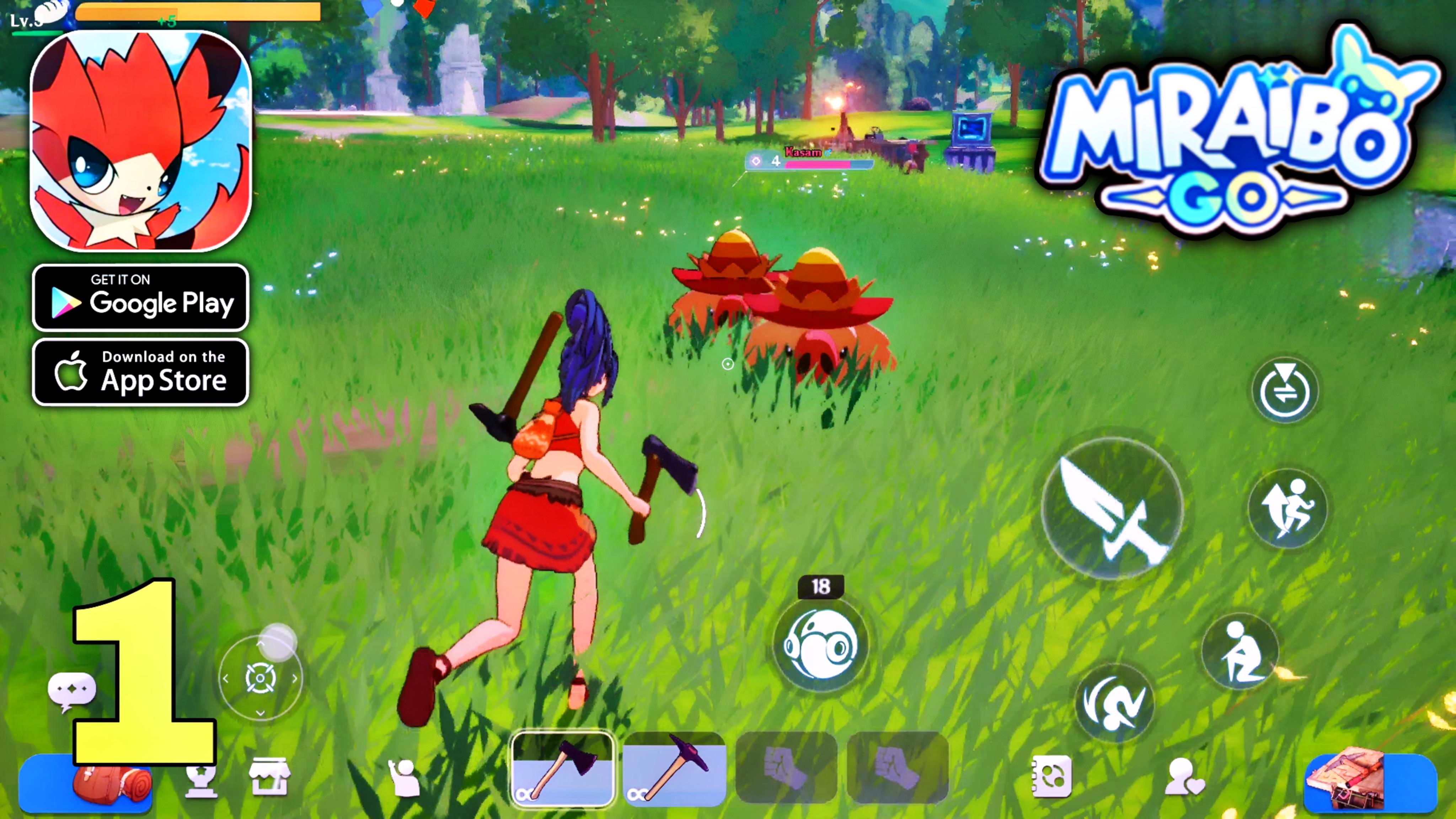 Miraibo Go Like (Palworld Mobile) Gameplay walkthrough part 1 (Android/iOS) - Miraibo GO - TapTap