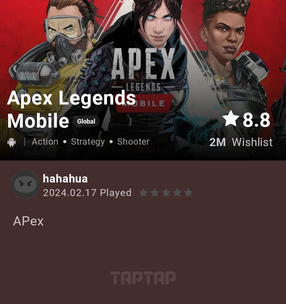 Apex Legends Mobile - hahahua's Posts - TapTap