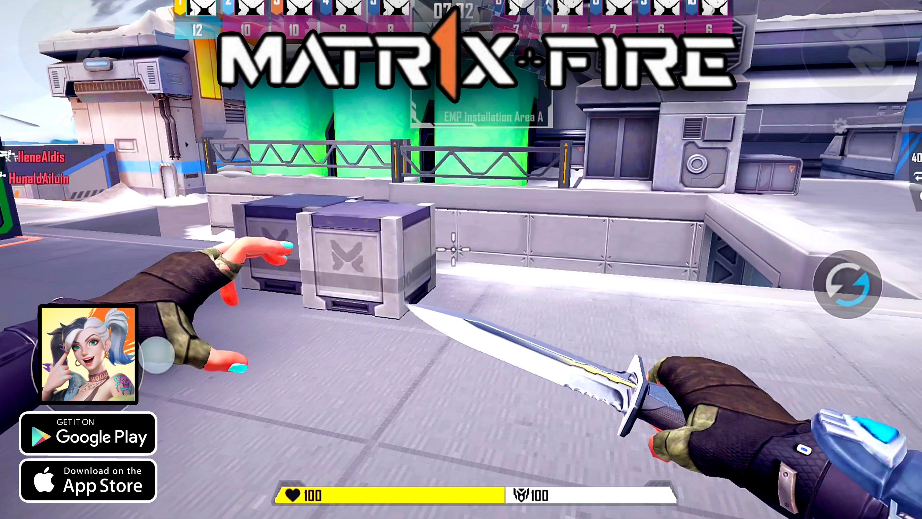 Matr1x FIRE gameplay - Multiplayer GPS game OBT android iOS | POCO F5 ...