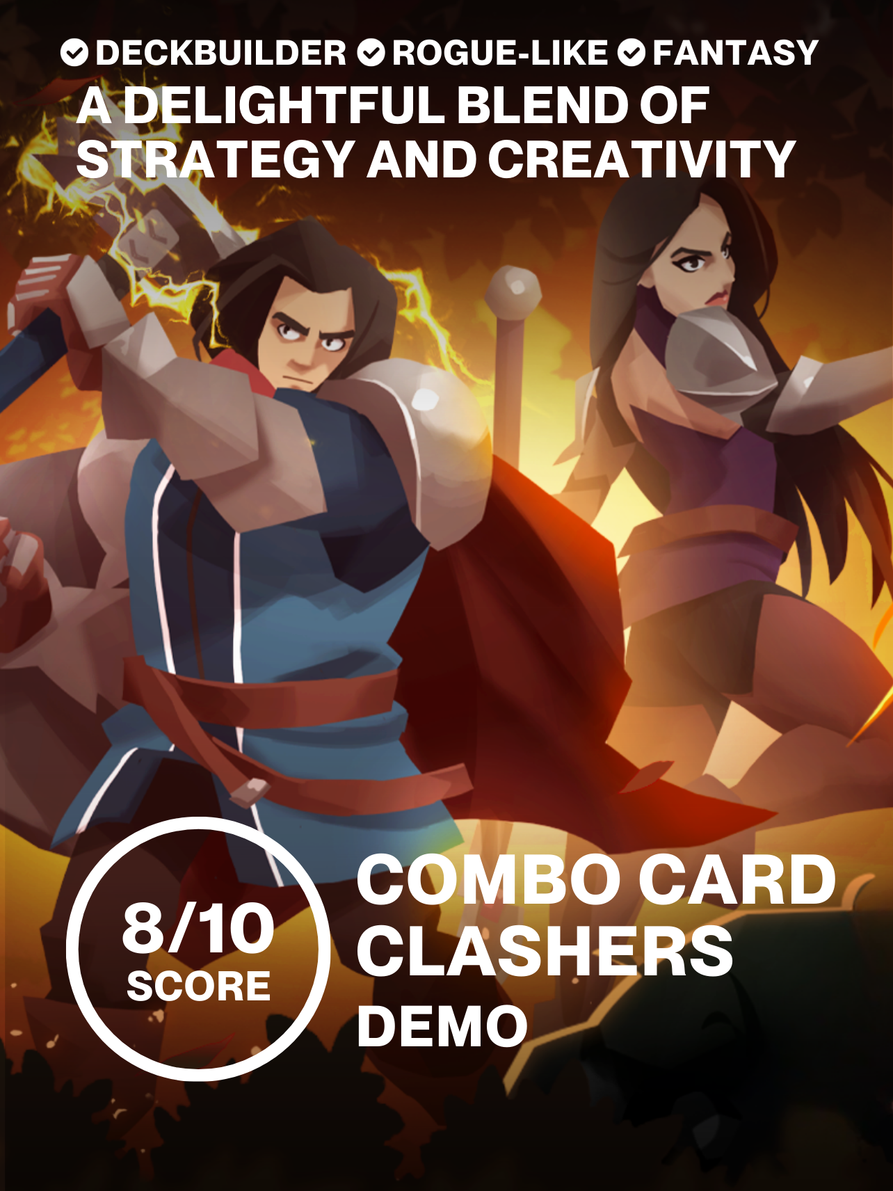 This upcoming fantasy roguelike deckbuilder is fire | Demo Review ...