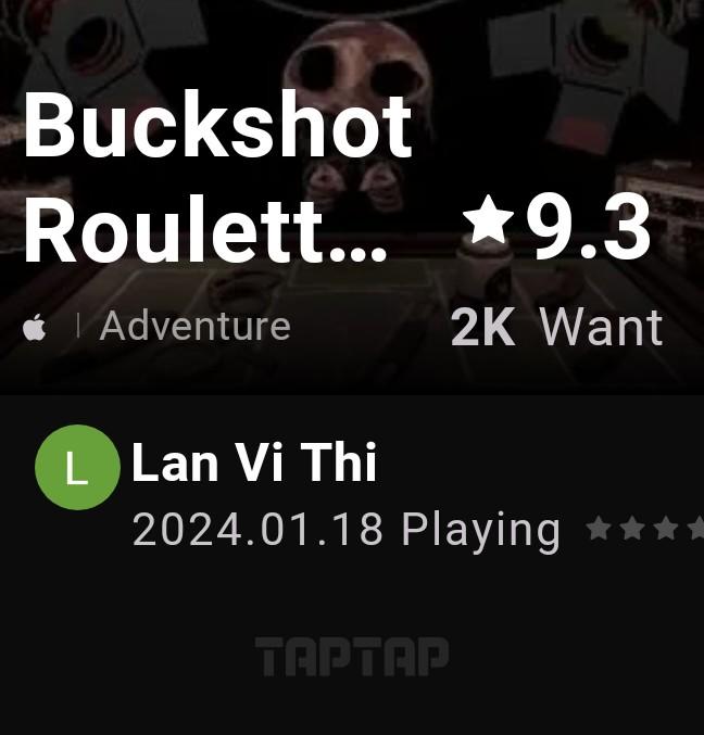 Buckshot Roulette Survival - Lan Vi Thi's Posts - TapTap