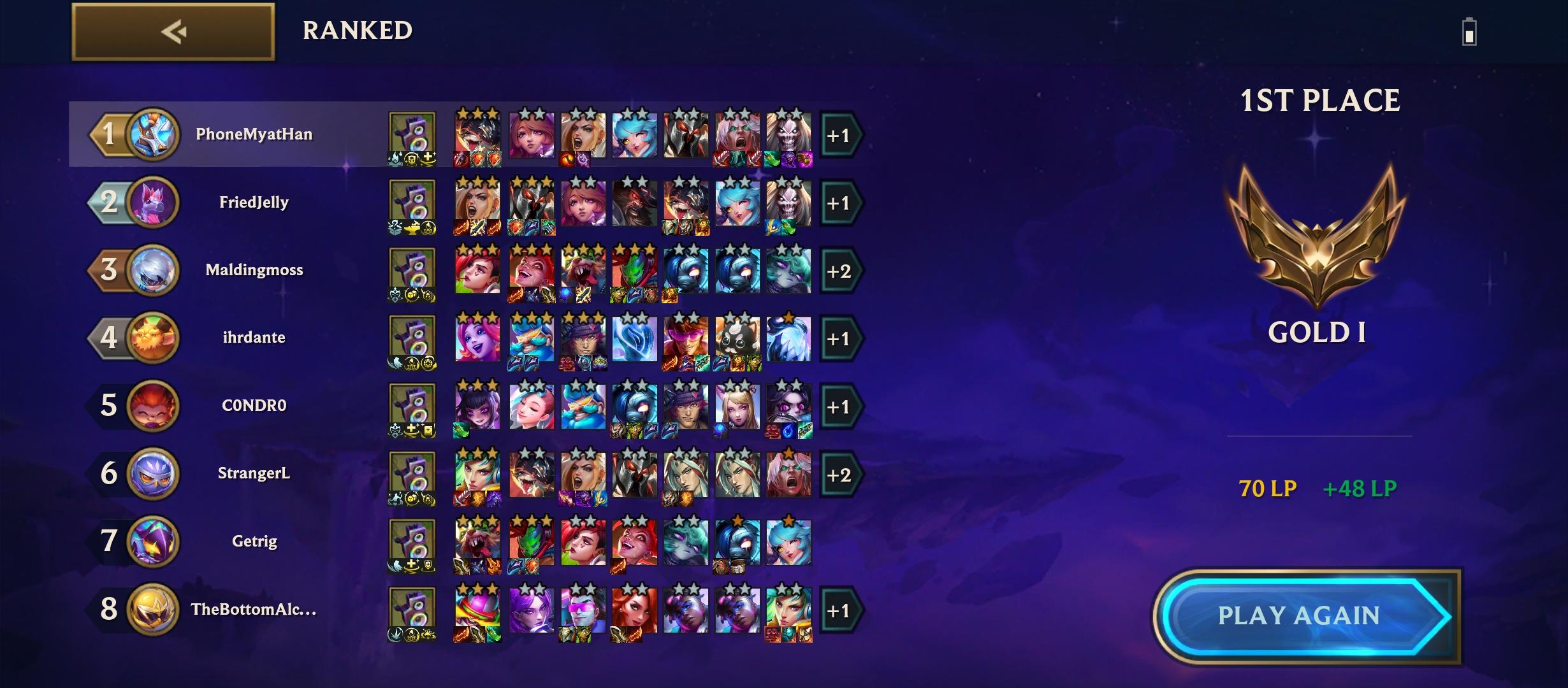 TFT: Teamfight Tactics - phonemyat han's Posts - TapTap