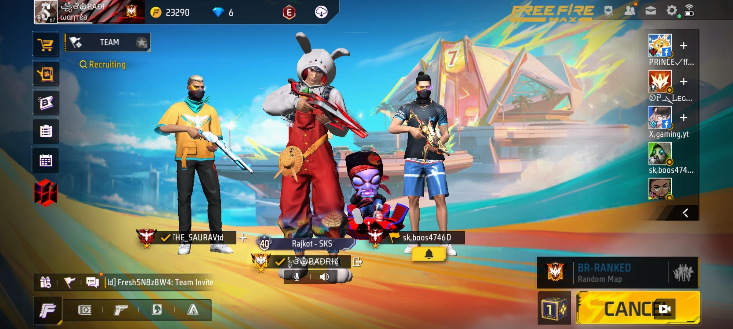 free fire max gameplay ♥️👍 - TapTap