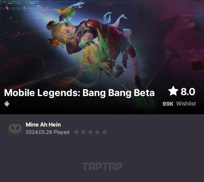 Mobile Legends: Bang Bang Beta - Mine Ah Hein's Posts - TapTap