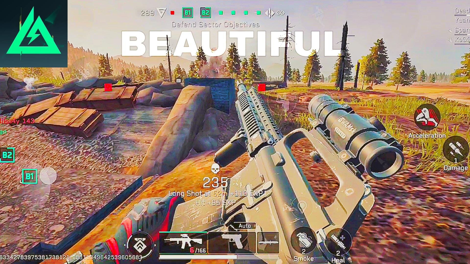 Trench lines Map Looks so Beautiful.😍Delta Force Mobile Warfare ...